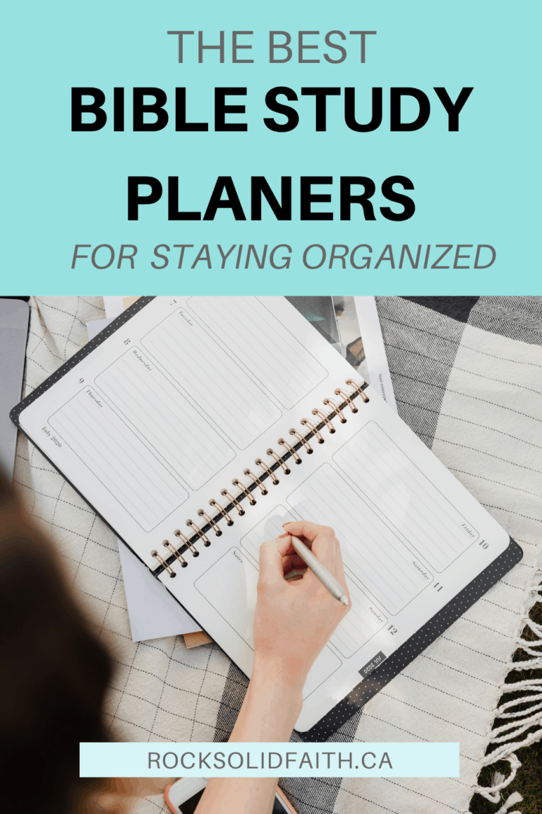 The 5 Best Bible Study Planners For Staying Organized