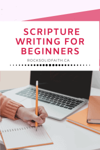 How To Get Started With Scripture Writing - Free Scripture Writing ...