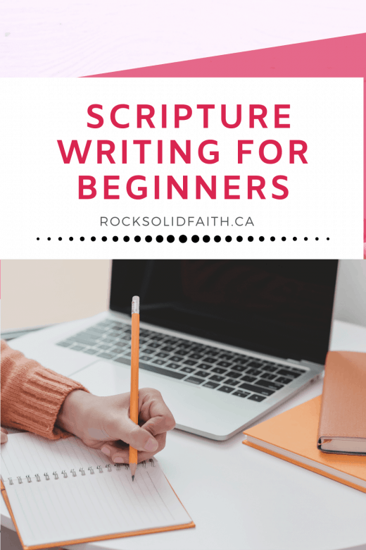 How To Get Started With Scripture Writing - Free Scripture Writing ...