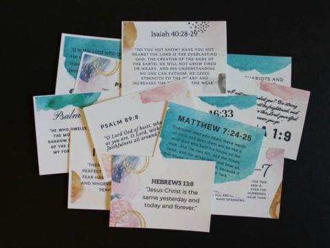 365 Free Printable Scripture Cards To Help You Memorize Scripture