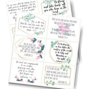 365 Free Printable Scripture Cards To Help You Memorize Scripture