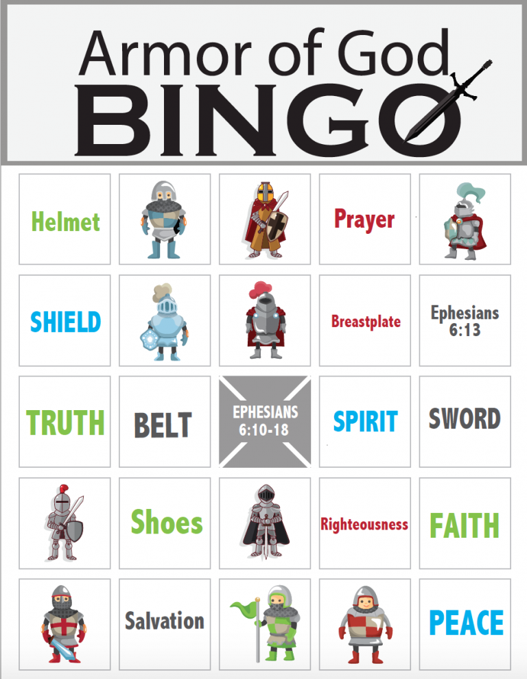 Free Printable Bible Bingo Games For The Whole Family