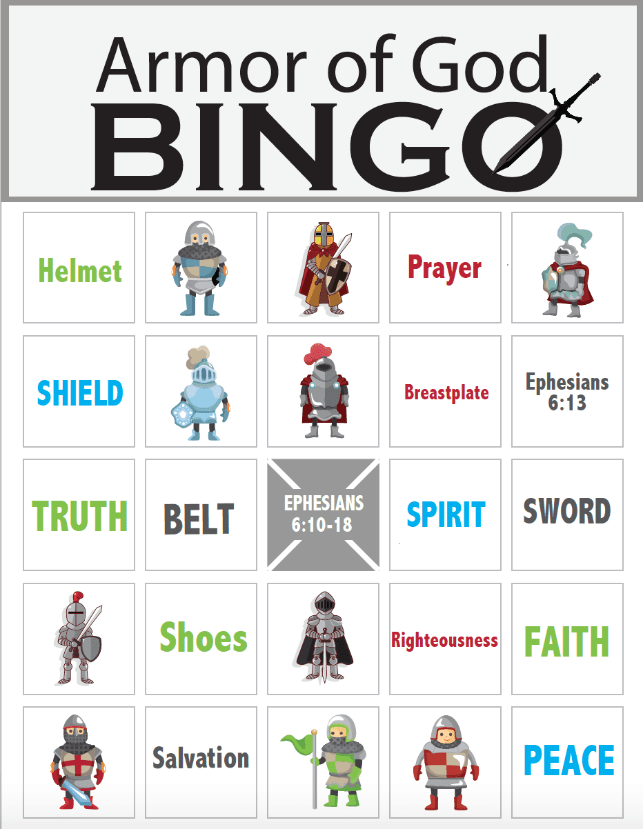 Free Printable Bible Bingo Games For The Whole Family
