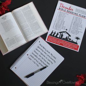 12 Free Printable Christmas Bible Reading Plans For December