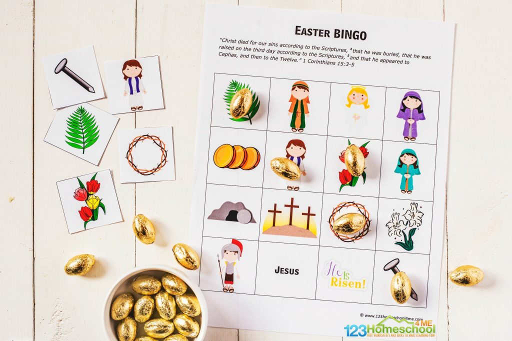 Free Printable Easter Bingo Cards For The Whole Family