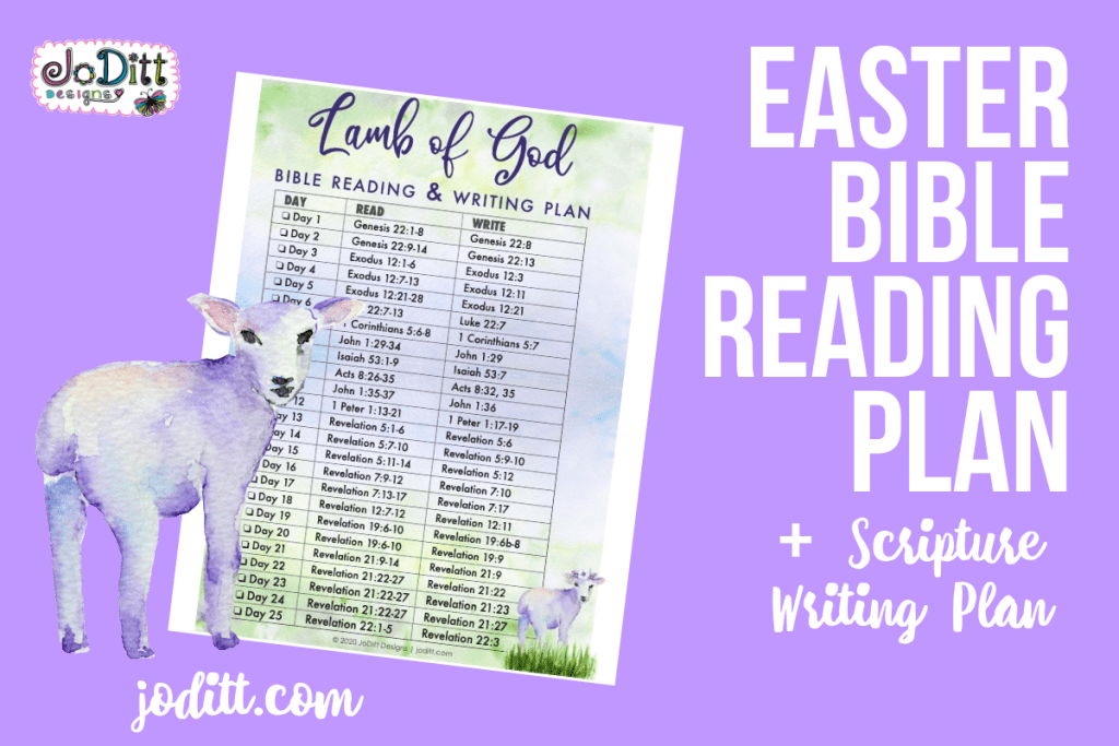 Free Easter Bible Reading Plans With Easter Bible Verses!