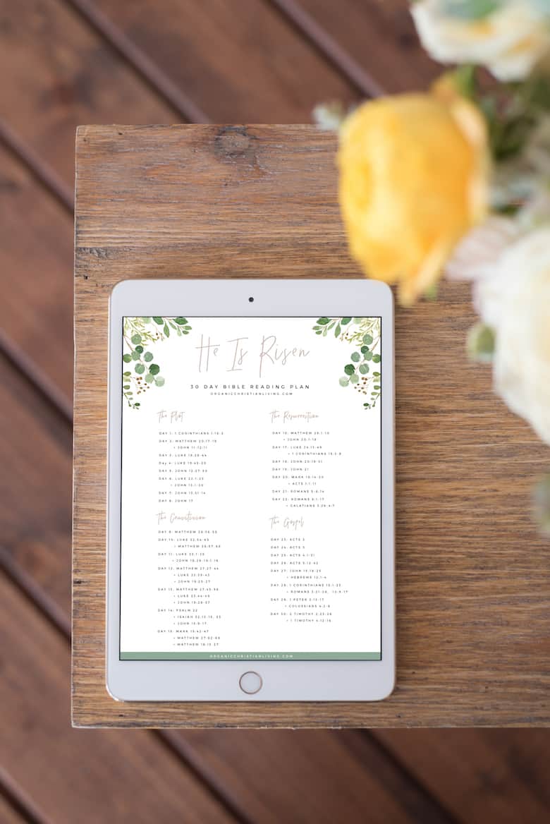 Free Easter Bible Reading Plans With Easter Bible Verses!
